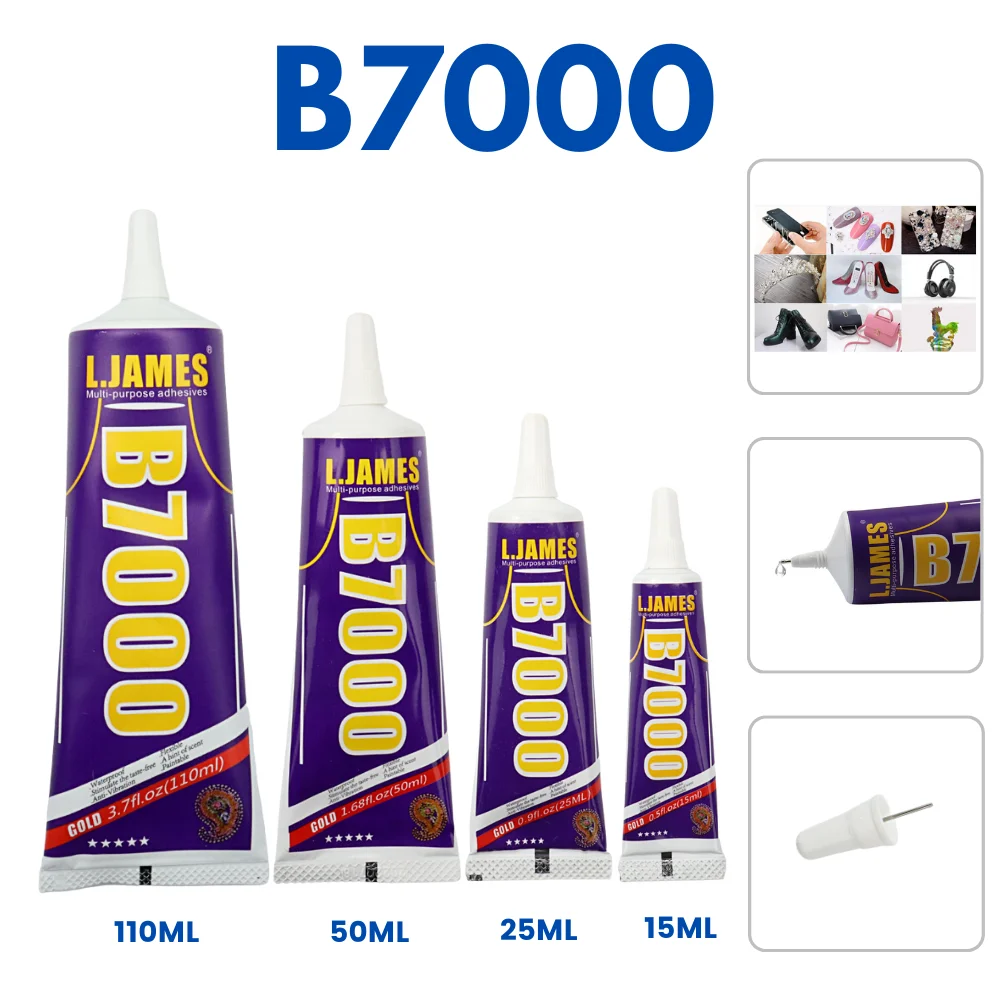 15ml 25ml 50ml 110ml l. james b7000 contato claro adesivo celular quadro diy de madeira metal ...