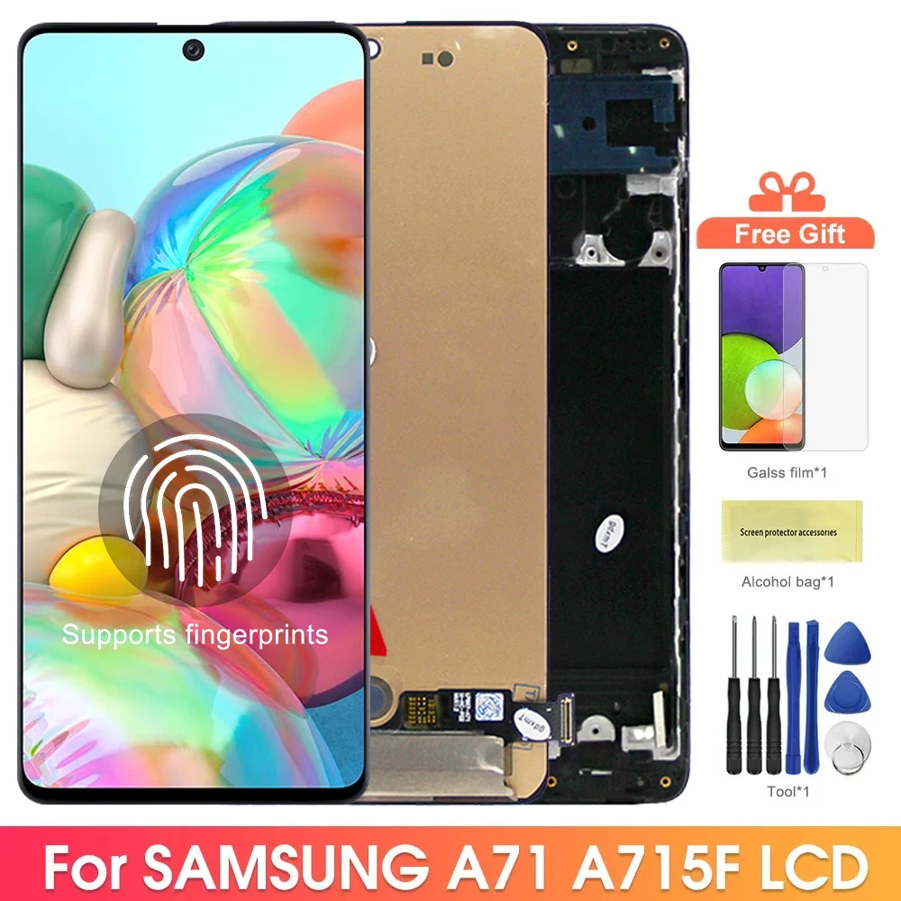 6-7-Super-AMOLED-A71-Screen-for-Samsung-Galaxy-A71-A715-A715F-A715FD ...