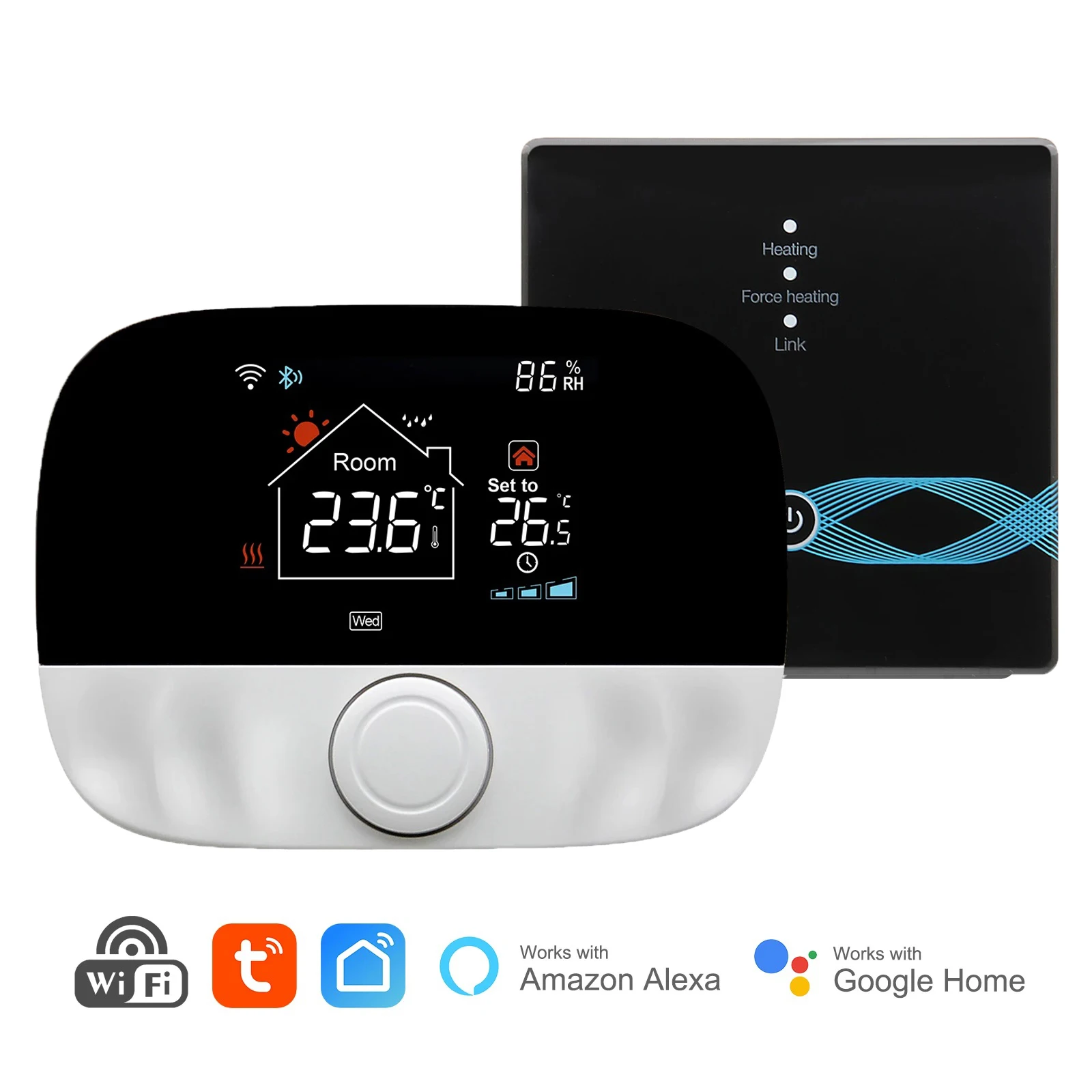 Gas-Boiler-Wireless-Thermostat-RF433-WiFi-Tuya-Smart-Temperature ...