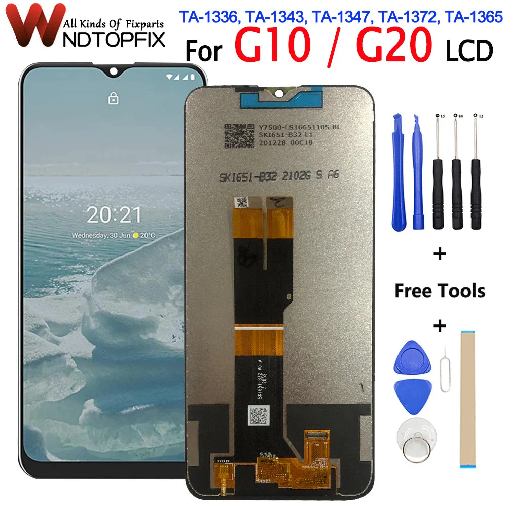 6-52-For-Nokia-G20-LCD-Display-Touch-Panel-Screen-Digitizer-Assembly ...