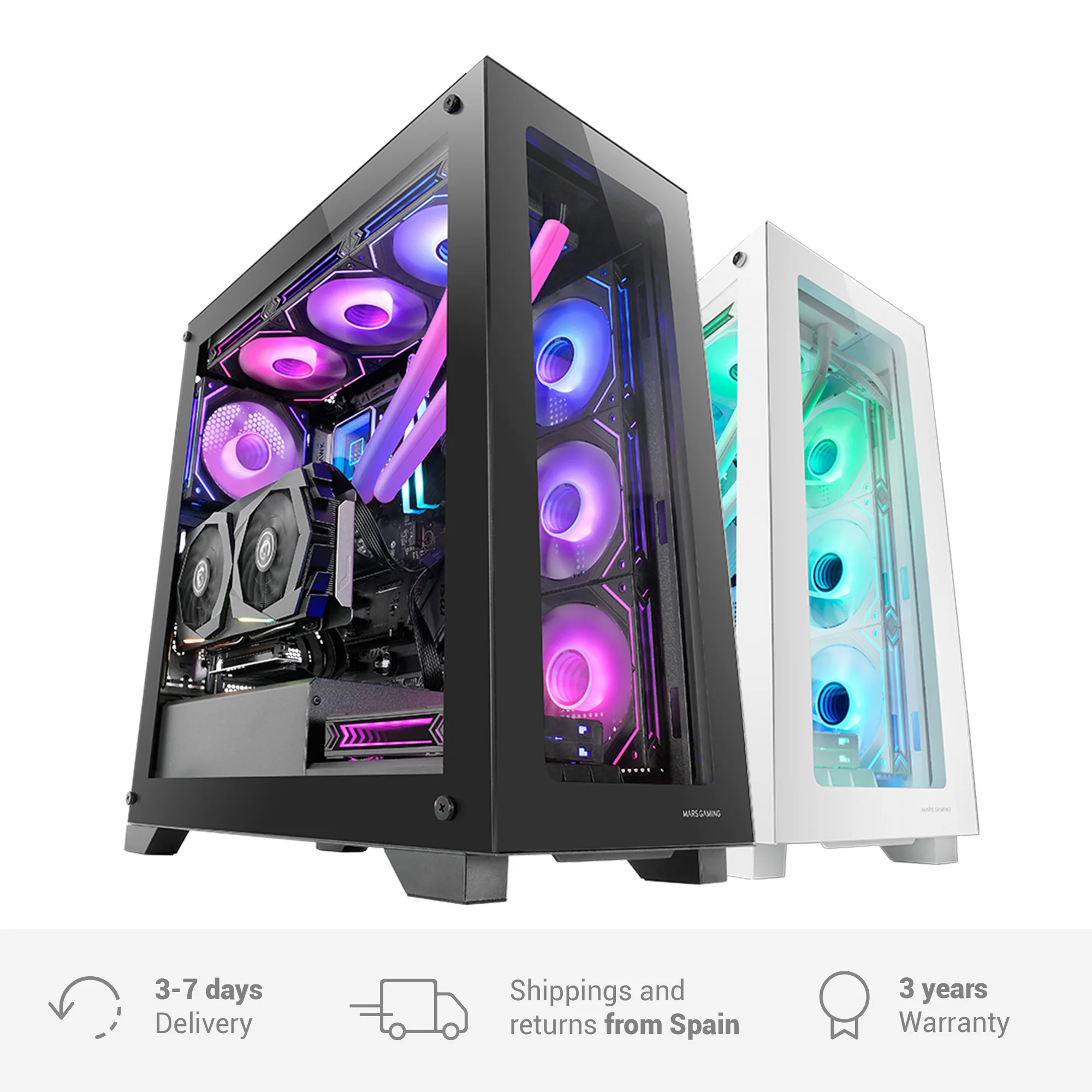 Mars-Gaming-MC-XP-Custom-Box-E-ATX-Double-Window-Tempered-Glass-Full ...