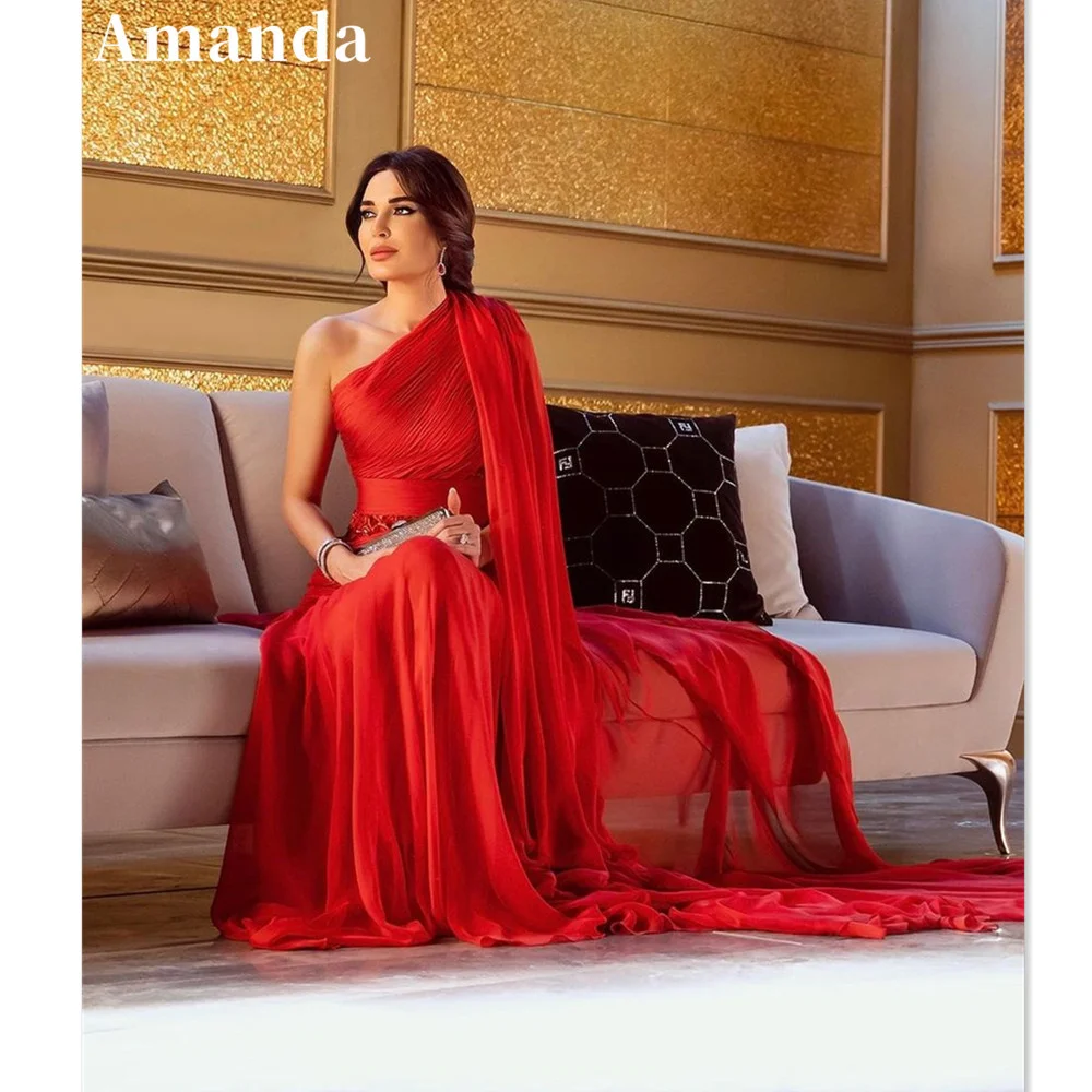 Amanda-Red-Silk-Chiffon-A-line-Prom-Dress-Elegant-One-Shoulder-Evening ...