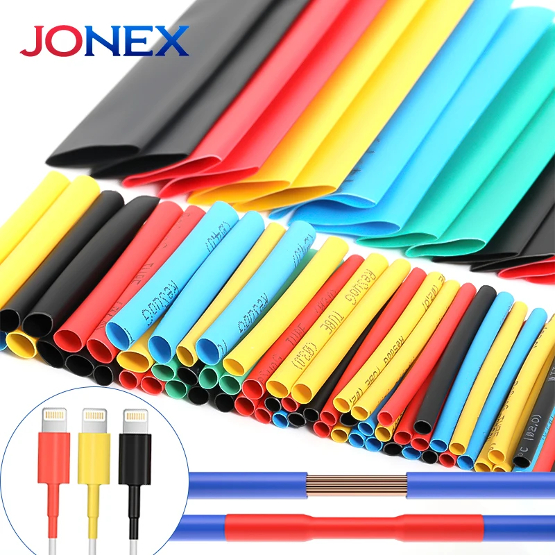 127-164PCS-Heat-Shrink-Tubing-Kit-Thermoresistant-Insulation-Tube ...