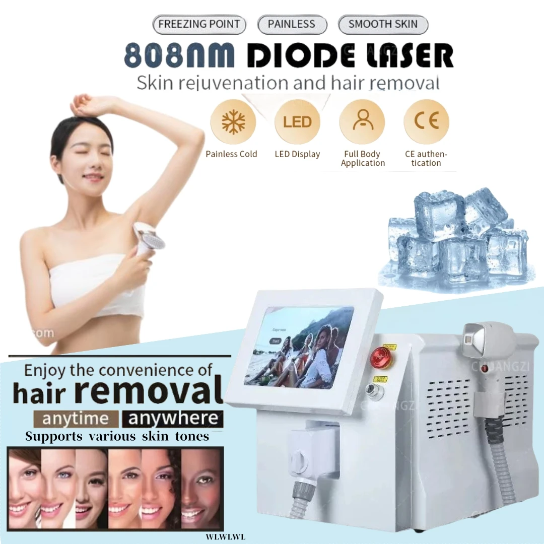 Professional-3-wave-IPL-diode-ice-titanium-female-hair-removal-machine ...