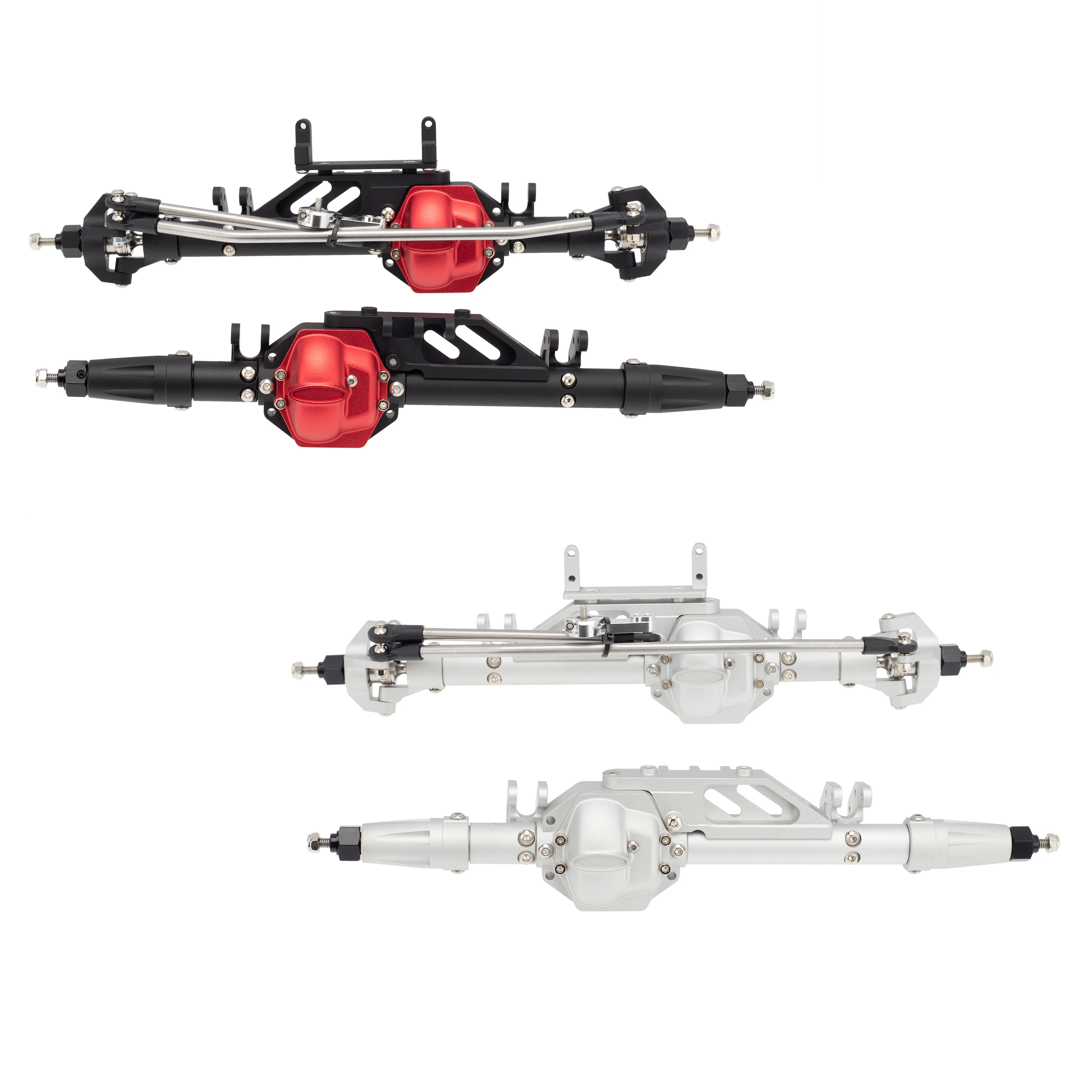 MEUS Metal Front Rear Axle for Axial WRAITH 90018 90020 90045 RRR10 ...