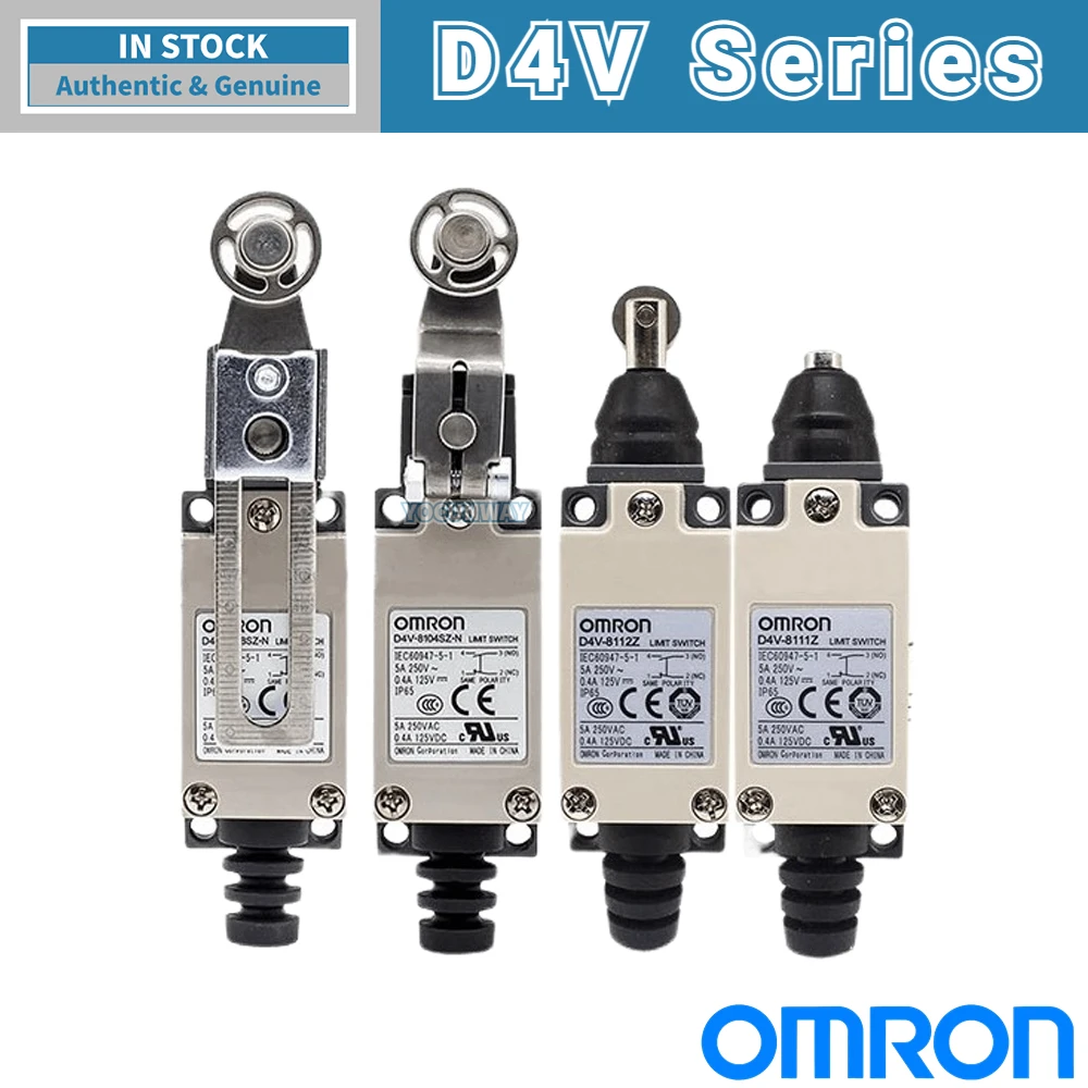 New-Authentic-Original-Japan-OMRON-Limit-Switch-D4V-8108SZ-N-8104SZ-N ...