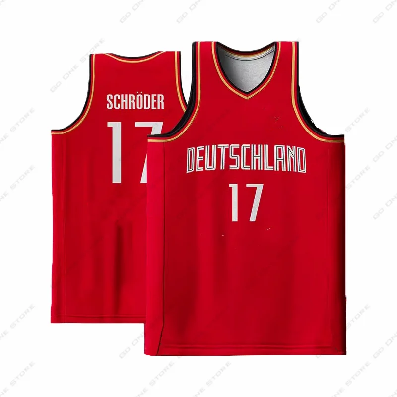 2024-Germany-Basketball-Fans-Jerseys-Kids-Oversized-Sports-Training ...