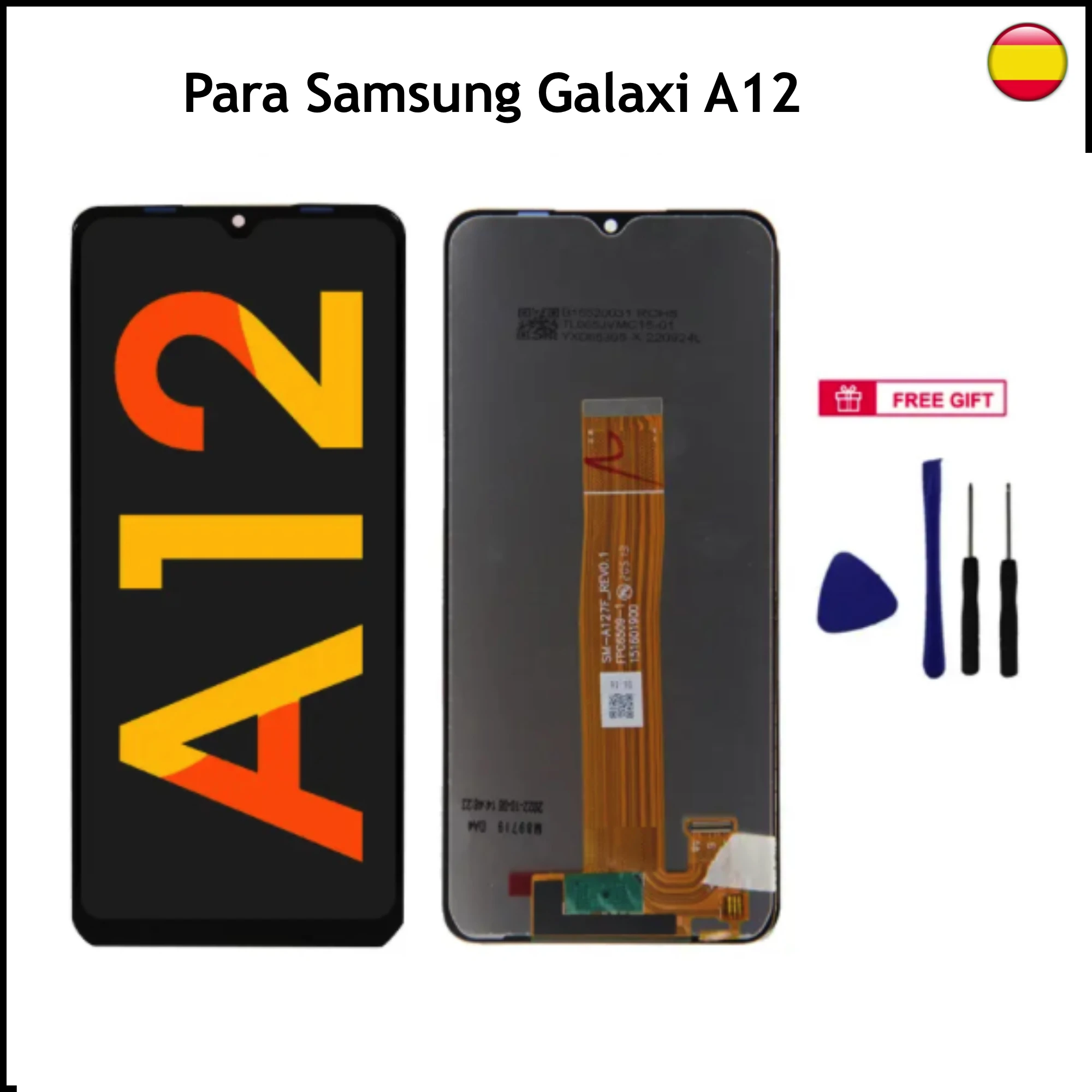 Full Lcd Screen for Samsung Galaxy A12 Sm-A127Fz A127Fz A127F New ...