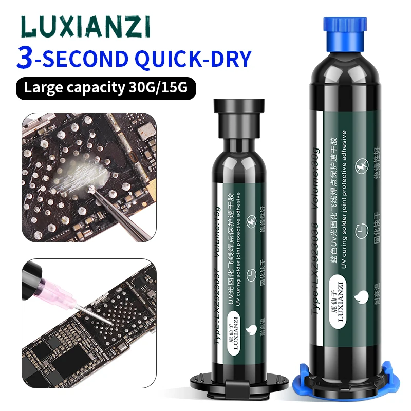 LUXIANZI-UV-Solder-Mask-Ink-Quick-3S-Dry-Glue-LED-Curing-For-PCB-BGA ...