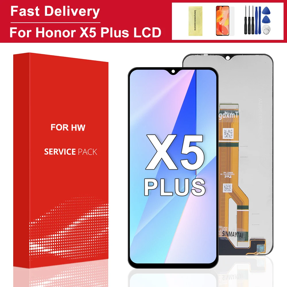 Pantalla-LCD-de-6-56-pulgadas-probada-para-Honor-X5-Plus-montaje-de ...