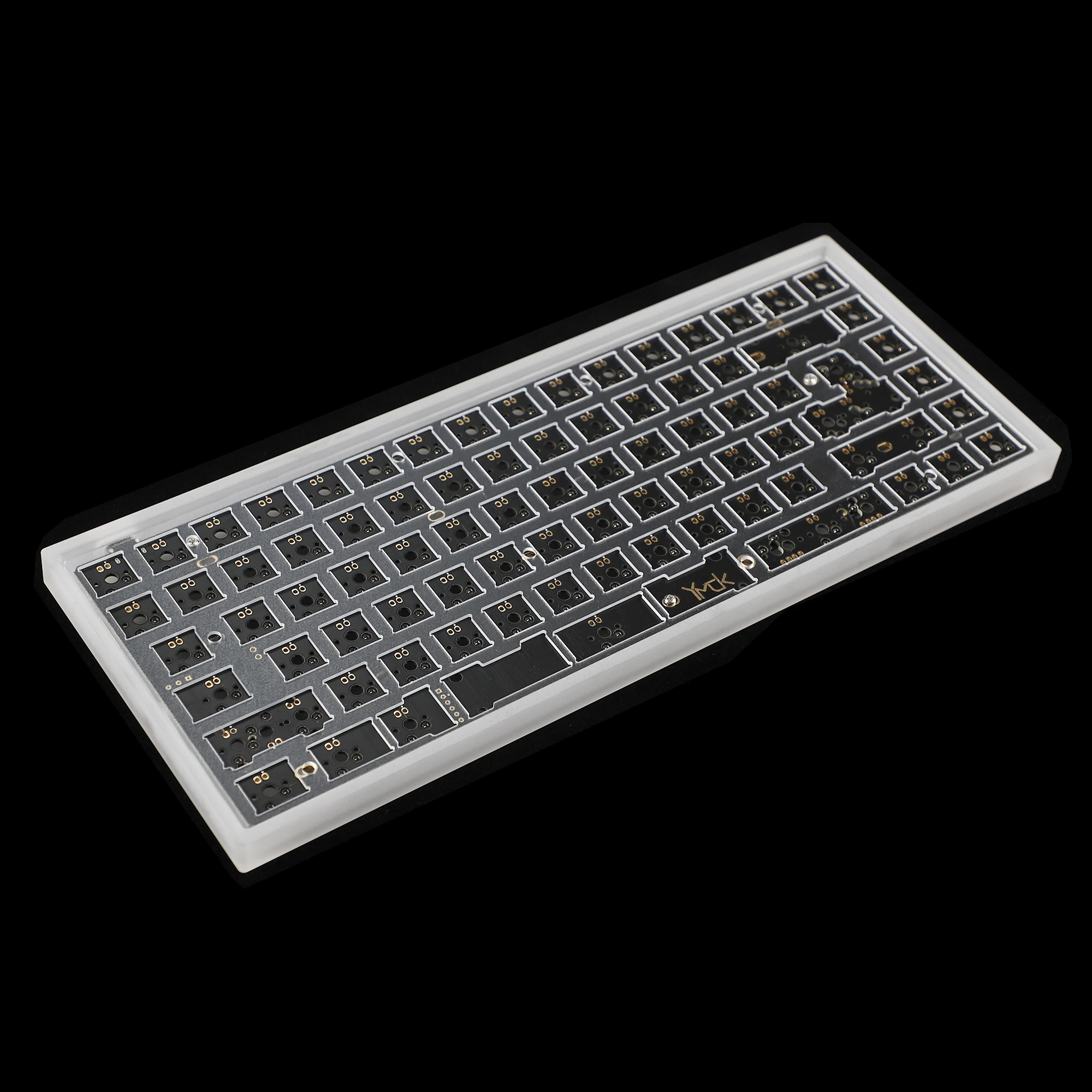 YMDK 84 Kit V3 CNC Acrylic Case Plate RGB Fully Programmable PCB ...