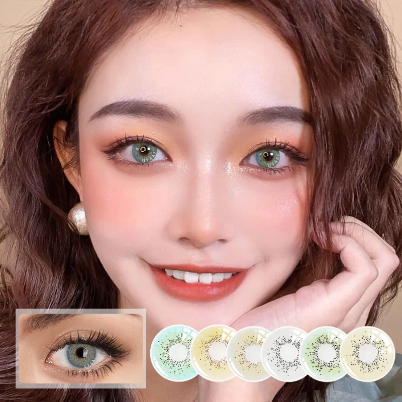 UYAAI 2Pcs/1Pair Color Eye Contacts For Pupils Beauty High Quality ...