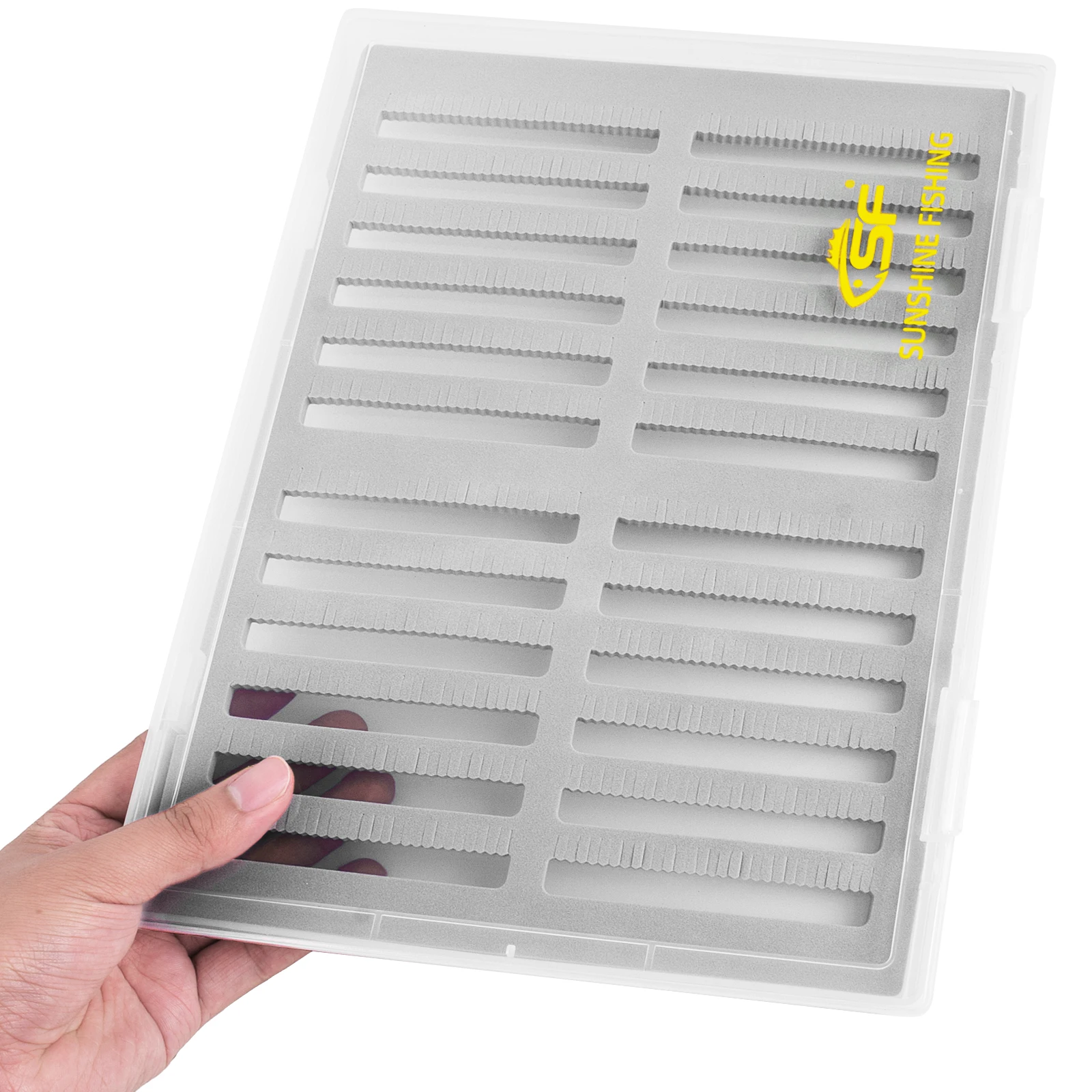 SF-A4-A5-Extra-Large-Collection-Fishing-Box-Clear-Fly-Fishing-Box-Large ...