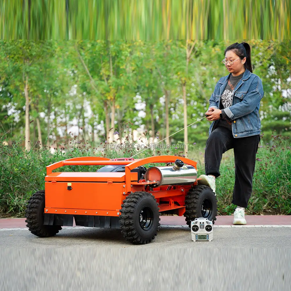 Golf-Course-4wd-Mower-Automower-16hp-452cc-gasoline-grass-cutter-1000mm ...