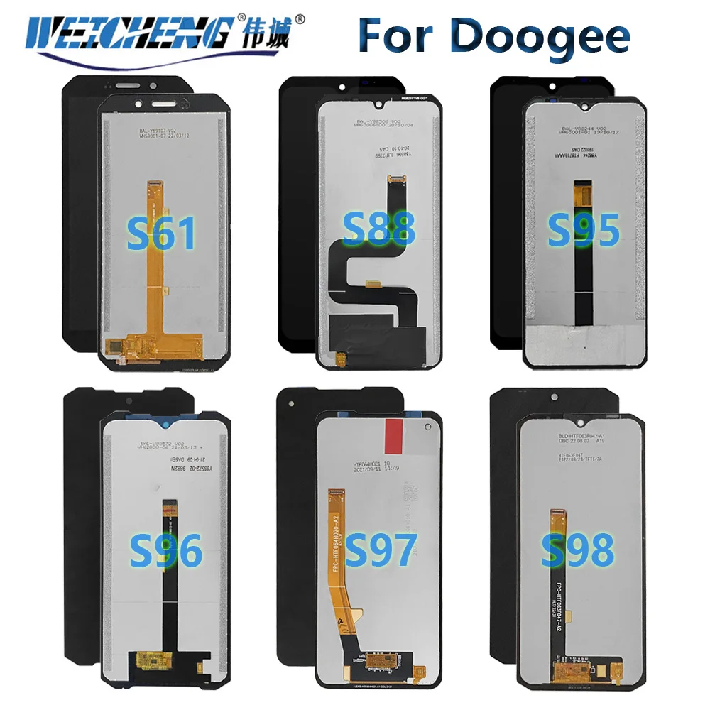 For-Doogee-S88-S98-Pro-LCD-Display-Touch-Screen-Digitizer-Assembly-LCD ...