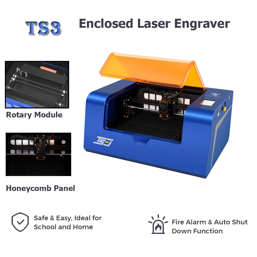 Twotrees Enclosed Laser Engraver Ts3 40/80w Laser Engraving Cutting ...