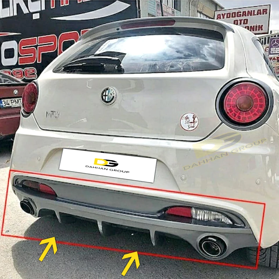 A-lfa-Romeo-Mito-2008-2018-difusor-de-parachoques-trasero-aler-n-de ...