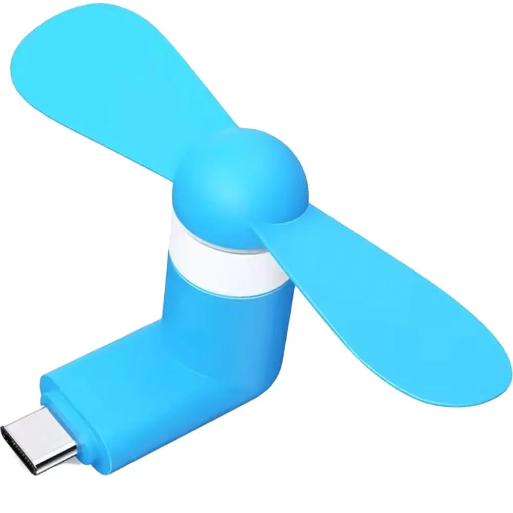 Mini fan, MXWEW-001, 1 pc, black, 5W, Mini USB-C fan Type C