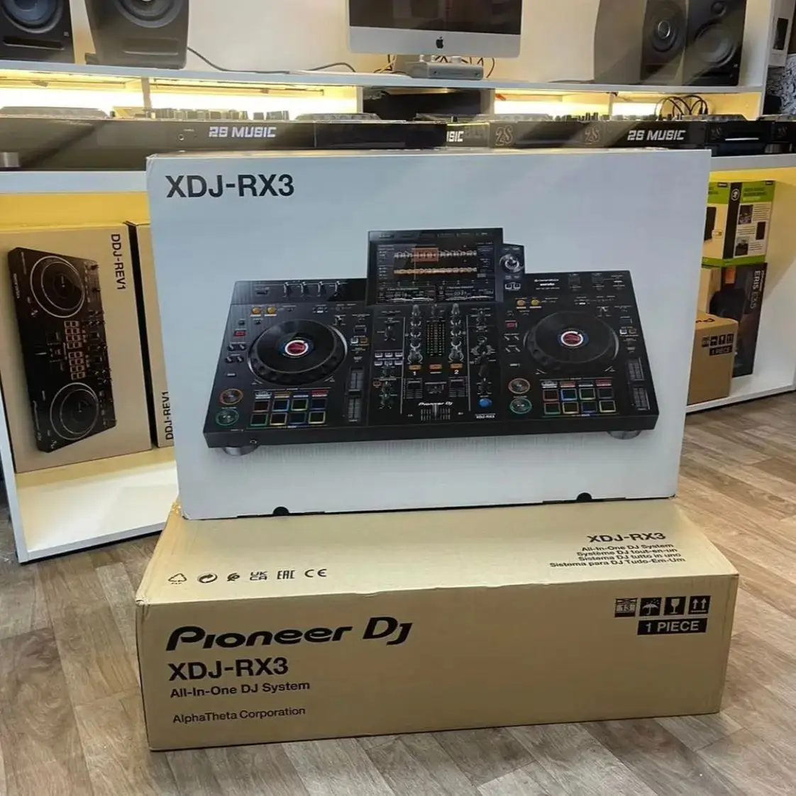 SUMMER-DISCOUNT-Pioneers-DJ-XDJ-RX3-Digital-DJ-System-with-10-1-Touchscreen-Display-Free ...
