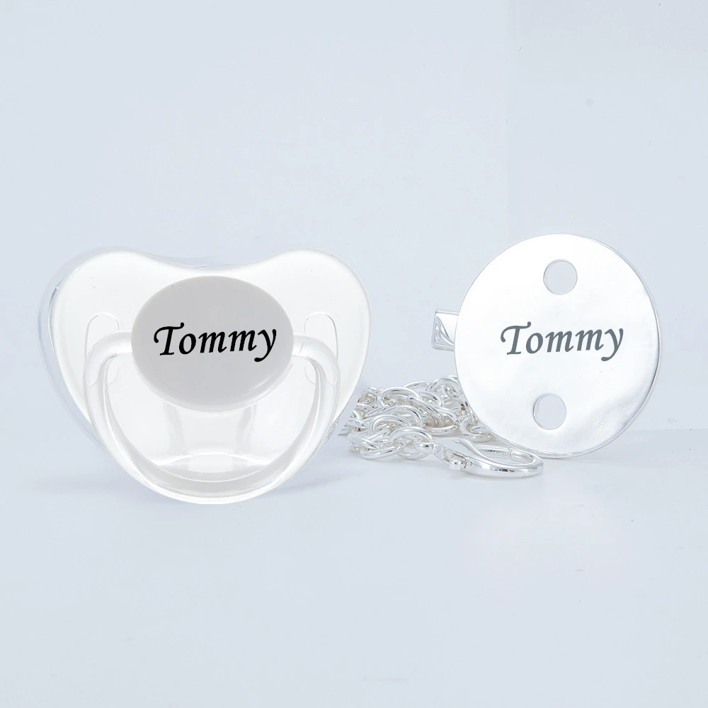 Dummy Pacifier Personalized | Baby Personalized Pacifiers | Bling ...