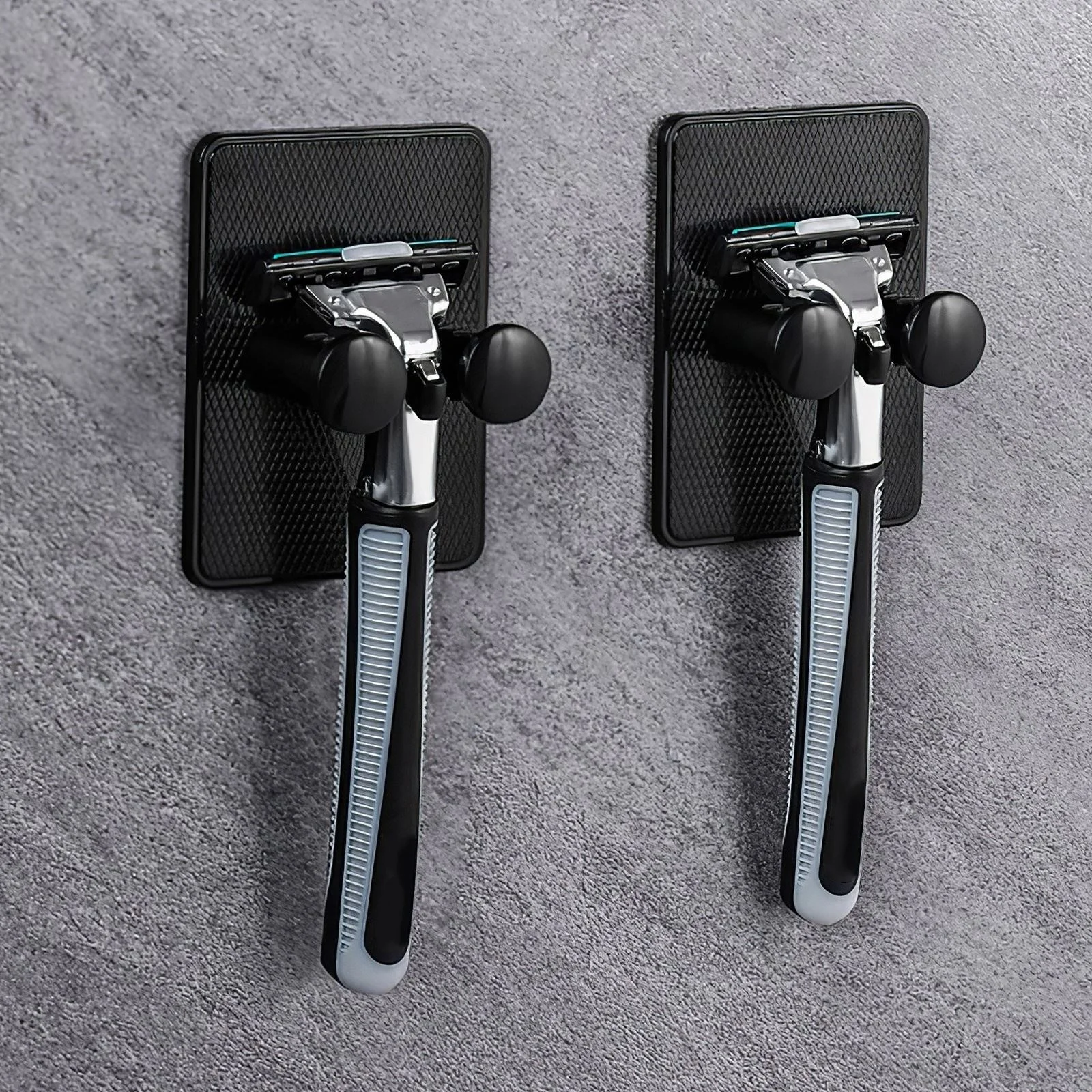 Waterproof-Razor-Holder-Wall-mounted-Shaver-Rack-Multifunctional-Razor ...
