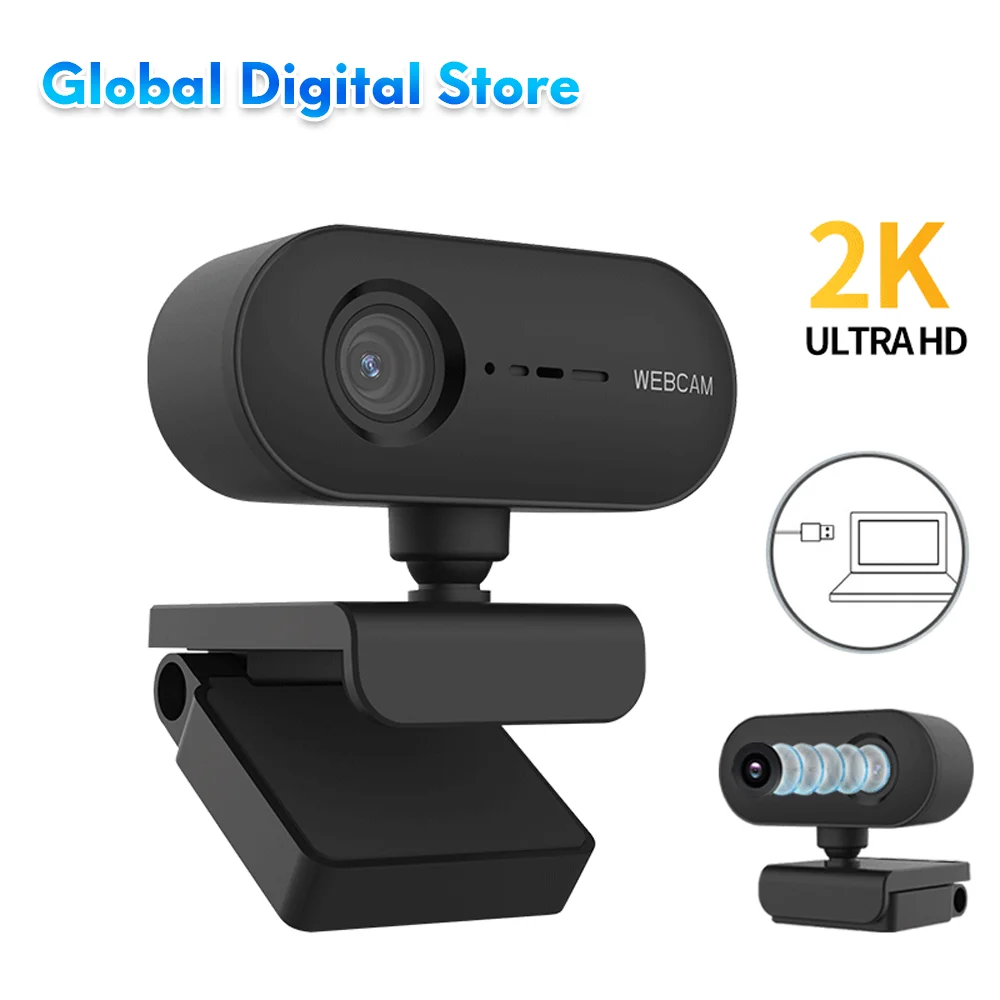 1080P HD Web Camera with Built-in HD Microphone Video Suitable for ...