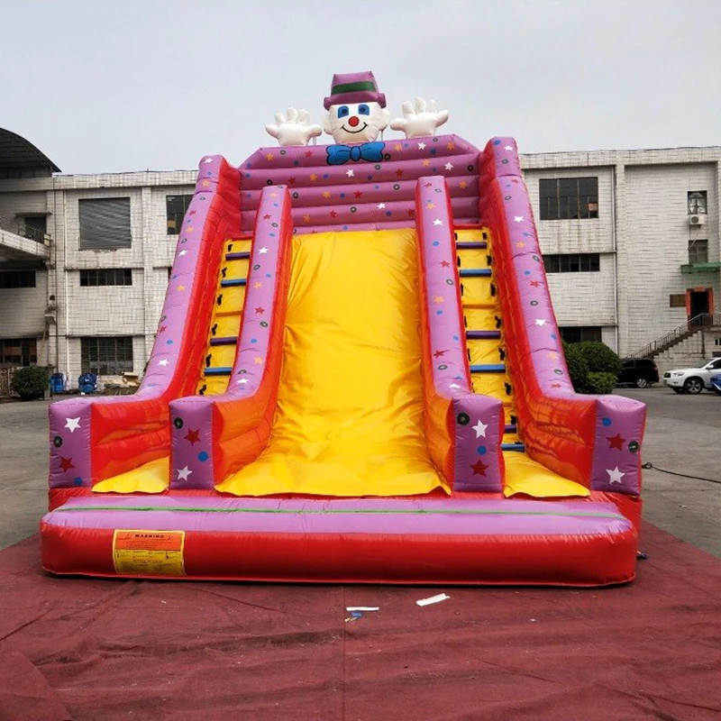 Outdoor inflatable big slide giant inflatable dry slide for kids ...