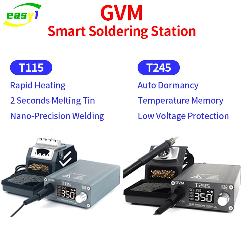 T210 Soldering Station Tip | Gvm T210 Soldering Station | Gvm T245 ...