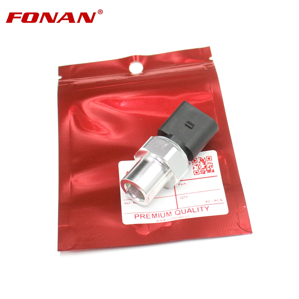 A/C Condenser Fluid Container Pressure Sensor For Audi A6 S6 Avant A8 ...