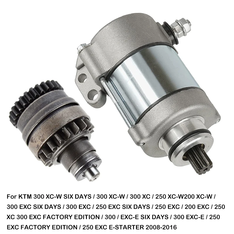 Electric-Engine-Parts-For-KTM-Starter-And-Bendix-Set-OEM-Number ...