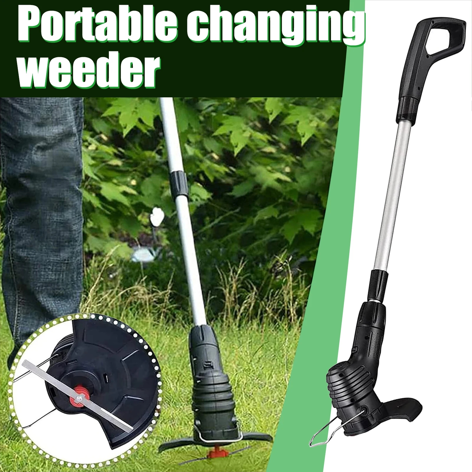 Portable-Electric-Garden-Grass-Trimmer-Practical-Lawn-Mower-Cropper ...