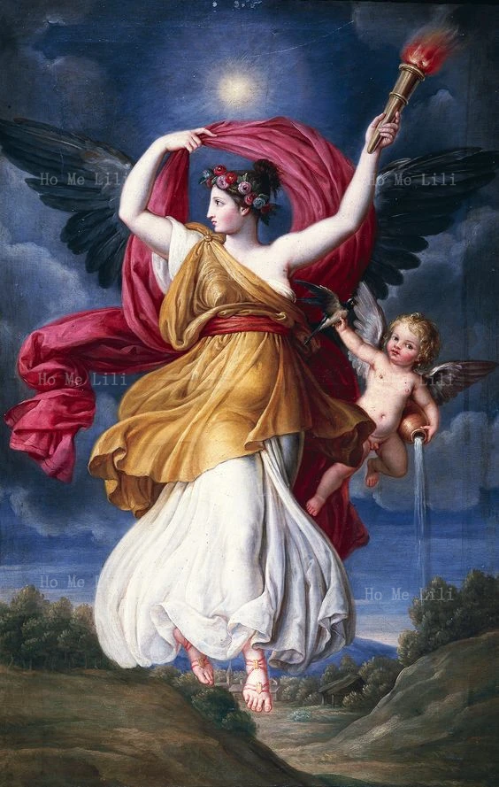 Dawn Aurora Roman Goddess Paintings