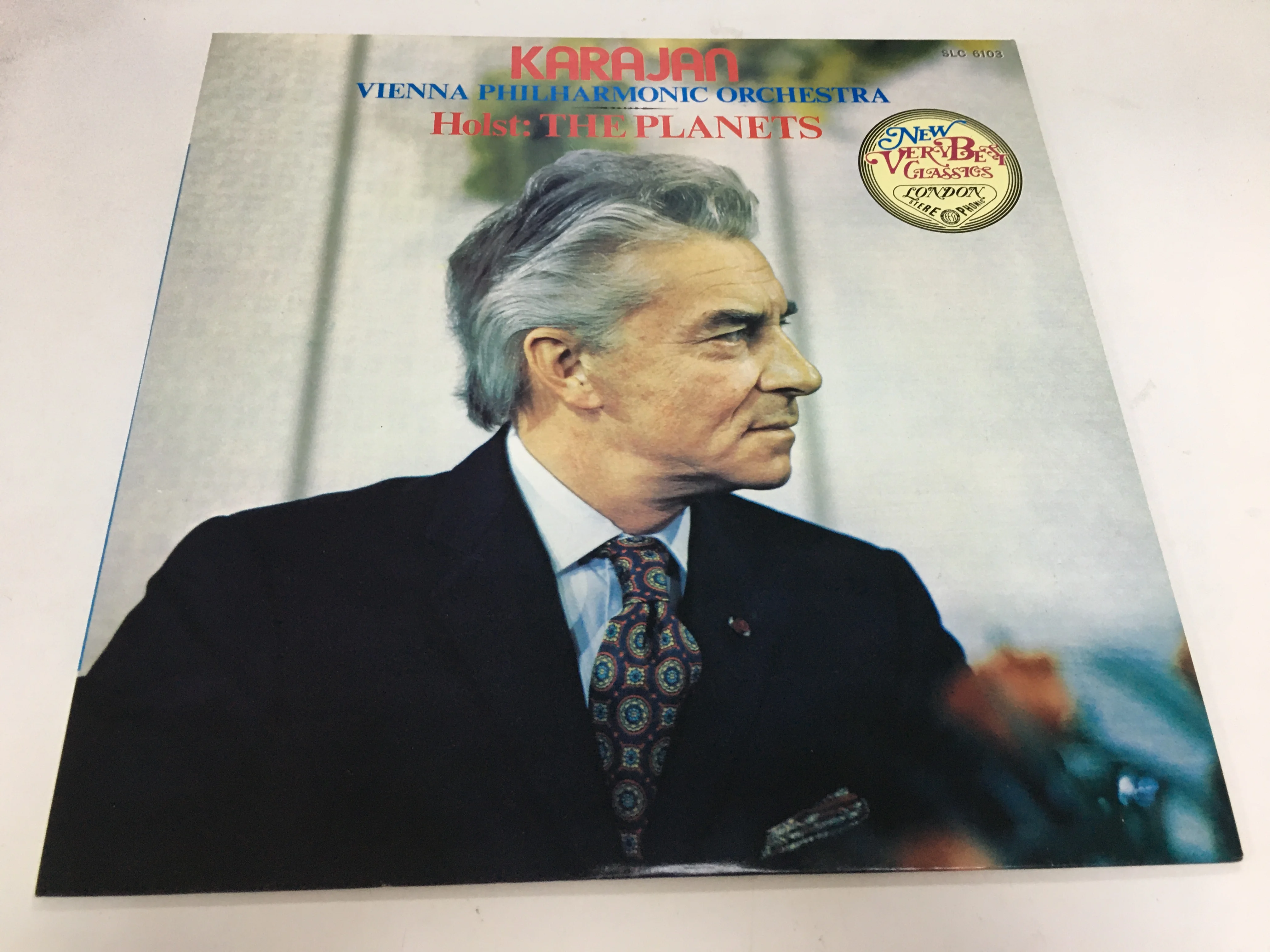 Old 33 RPM 12 inch 20cm Vinyl Records LP Disc Karajan Conductor Classic ...