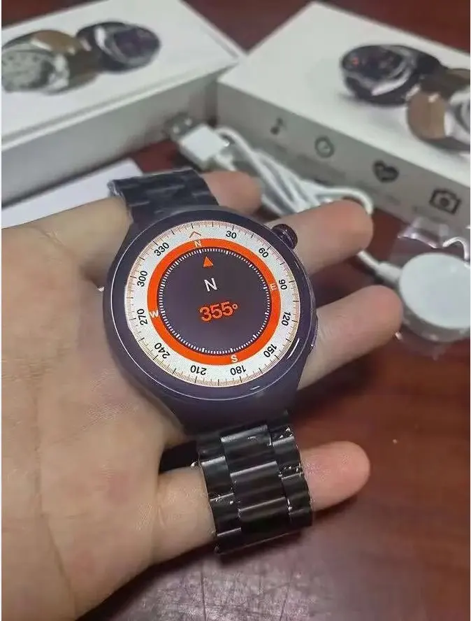 For Huawei GT4 PRO Smart Watch Men Watch 4 Pro AMOLED HD Screen ...