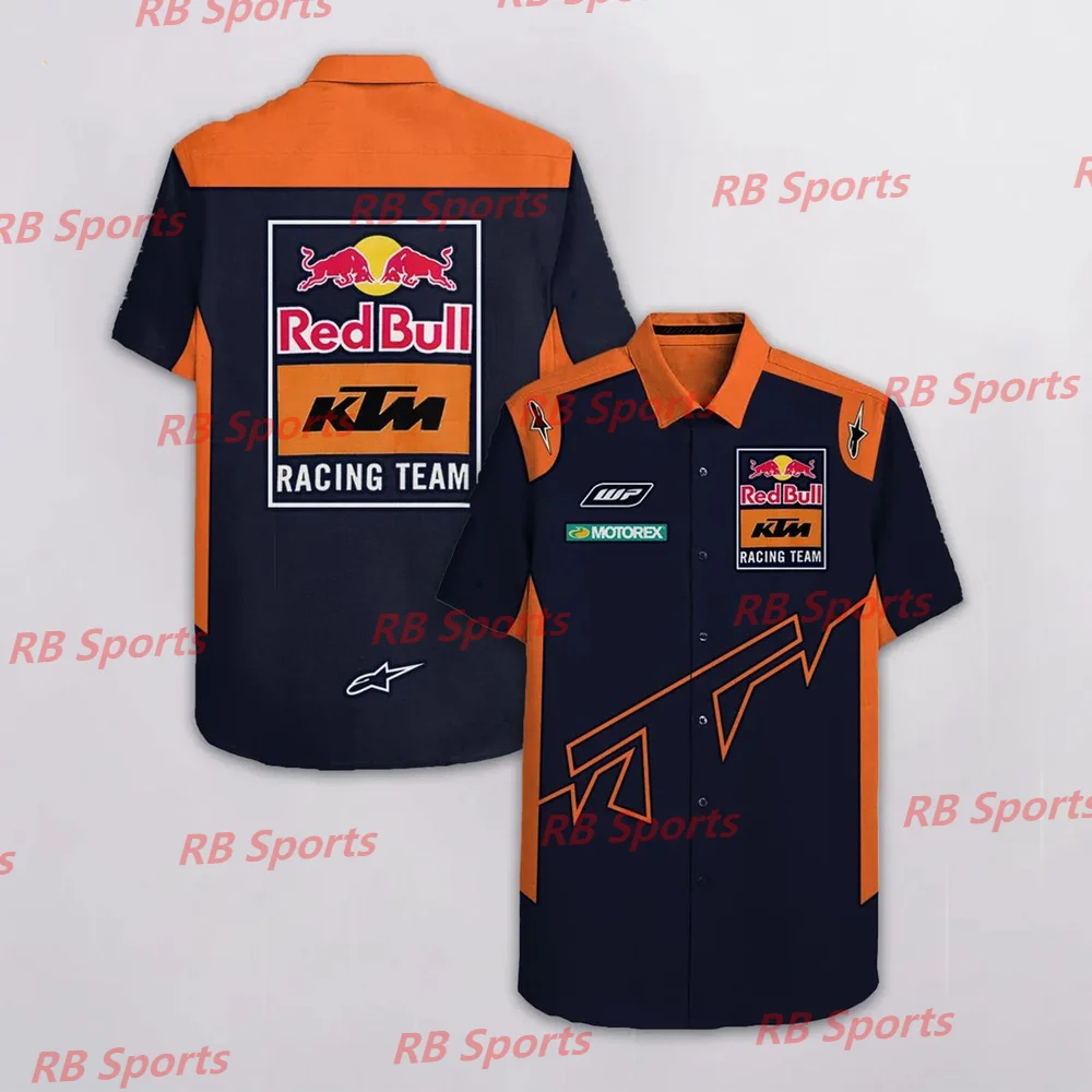Toro-Rojo-KTM-2024-Fans-Joint-Dress-Shirt-Mobil-Stencils-Camiseta-Traje ...