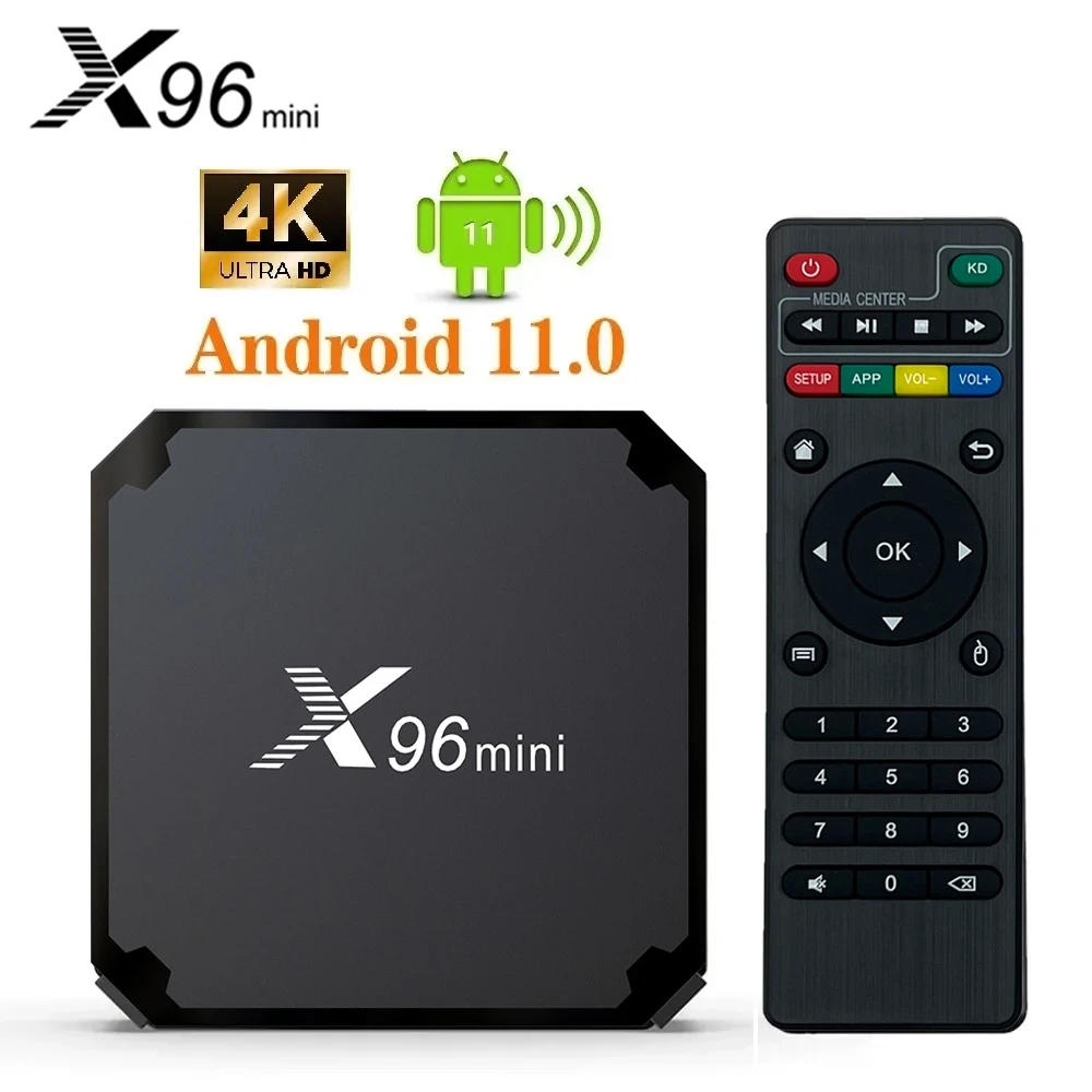 X96-mini-2GB-16GB-Android-11-Smart-TV-BOX-S905W2-Quad-Core-support-2-4G ...