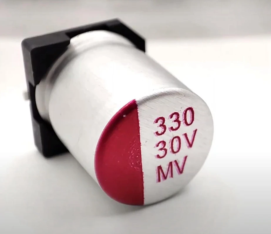 330uf 30v smd sólido capacitor de alumínio 330uf 2.5v 9mΩ 330 capacitor ...