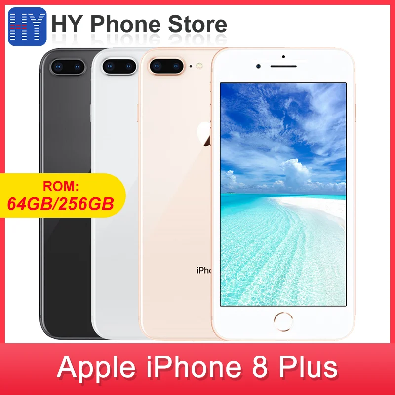 Apple-iphone-8-plus-64GB-256GB-ROM-Desbloqueado-Smartphone-12MP-7MP-C ...
