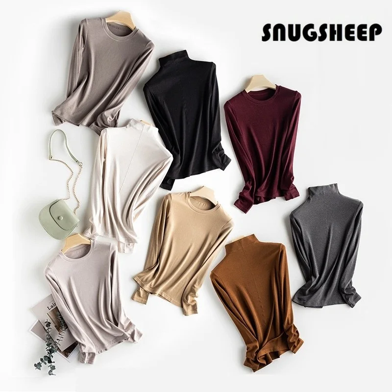 super-soft-t-shirt-for-women-basic-spring-tee-shirts-long-sleeve-top ...