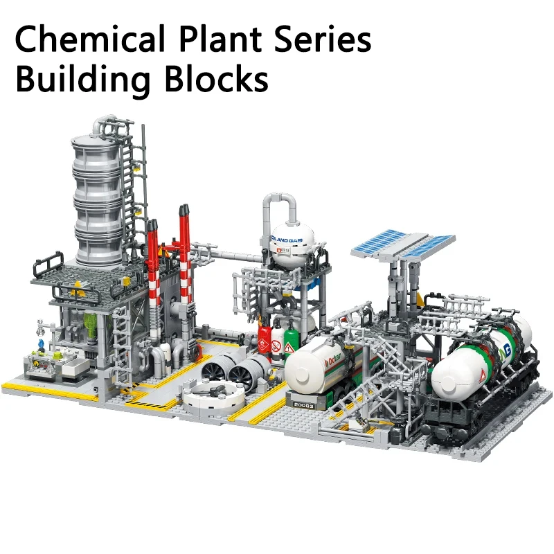 Chemical-Plant-Street-View-Building-Blocks-Natural-Gas-Storage-Center ...