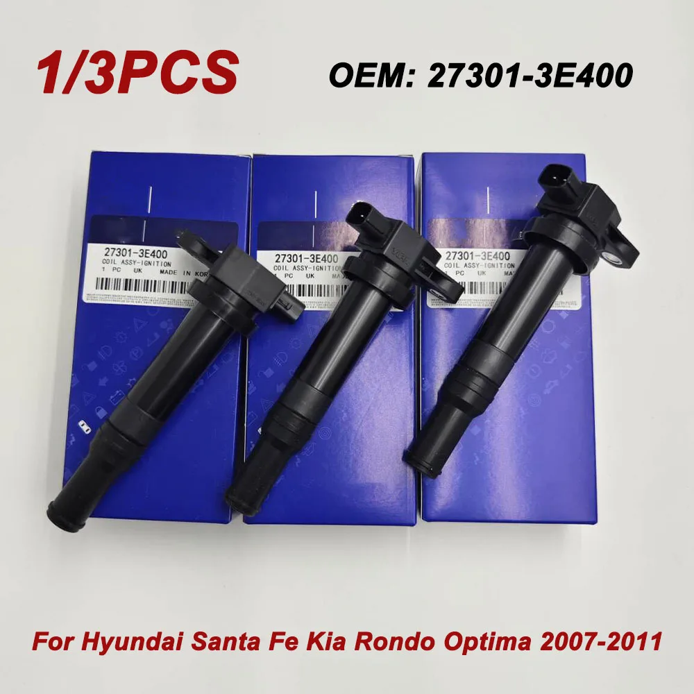 1-3PCS-27301-3E400-UF558-High-Quality-Ignition-Coil-For-Hyundaii-Santa ...