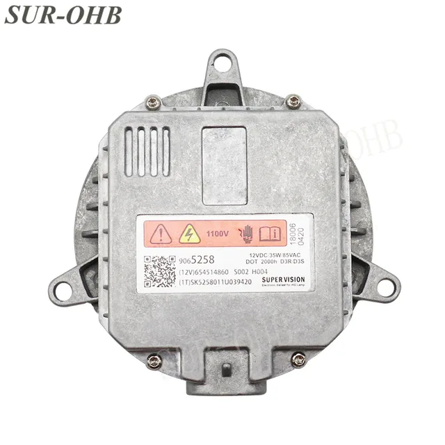 OEM New 9065258 Xenon Headlight Ballast 654514860 D3S Module Control ...