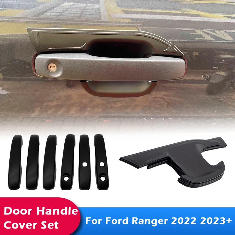 For-Ford-Ranger-2022-2023-Door-Wildtrak-Sport-Limited-XLT-XLS-XL-Raptor ...