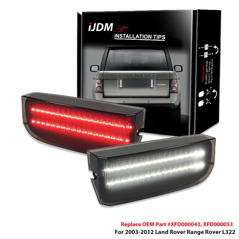 For Land Rover Range Rover L322 Rear Backup Reverse License Plate Light ...