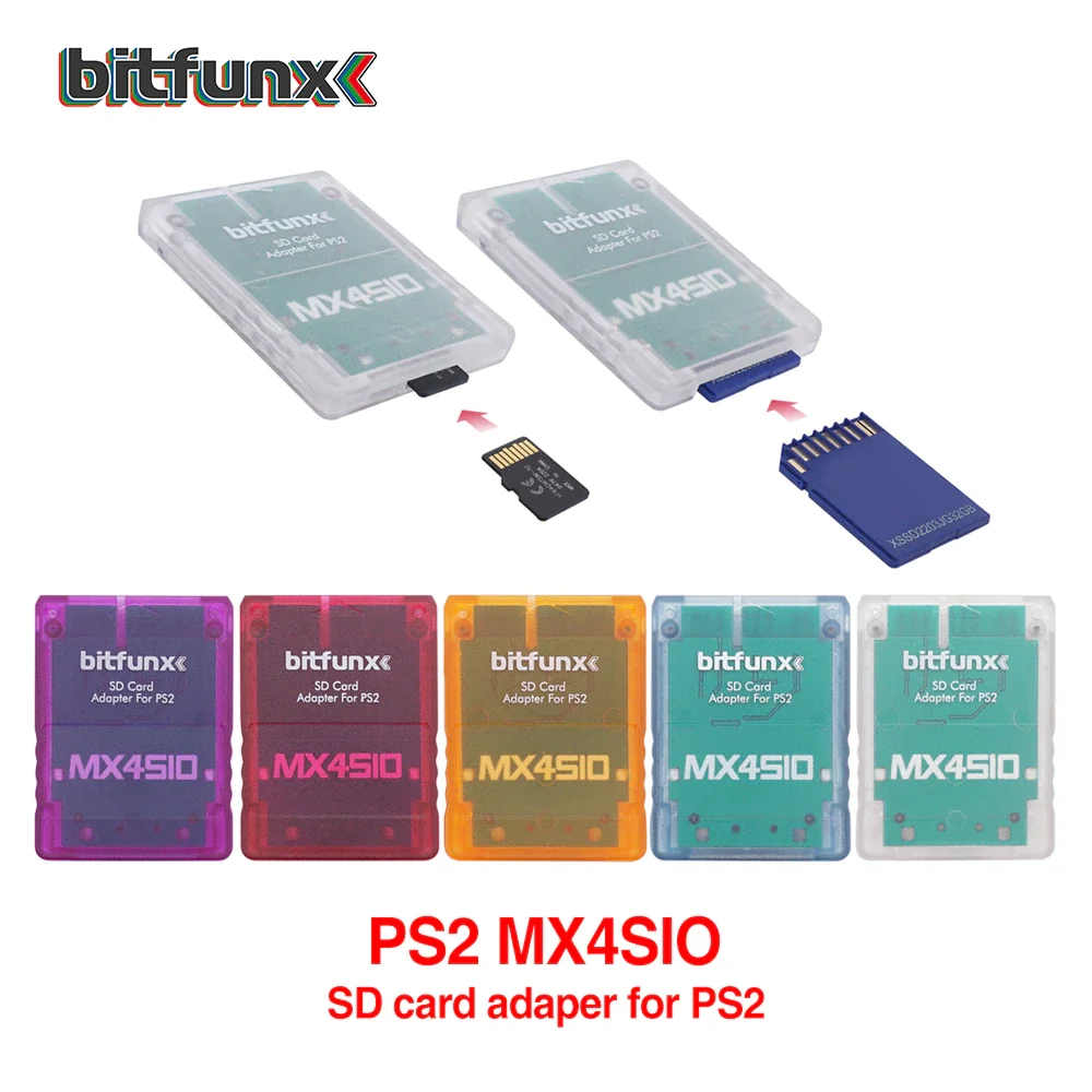 Bitfunx-Game-Card-Reader-para-Sony-Playstation-2-Consoles-MX4SIO ...