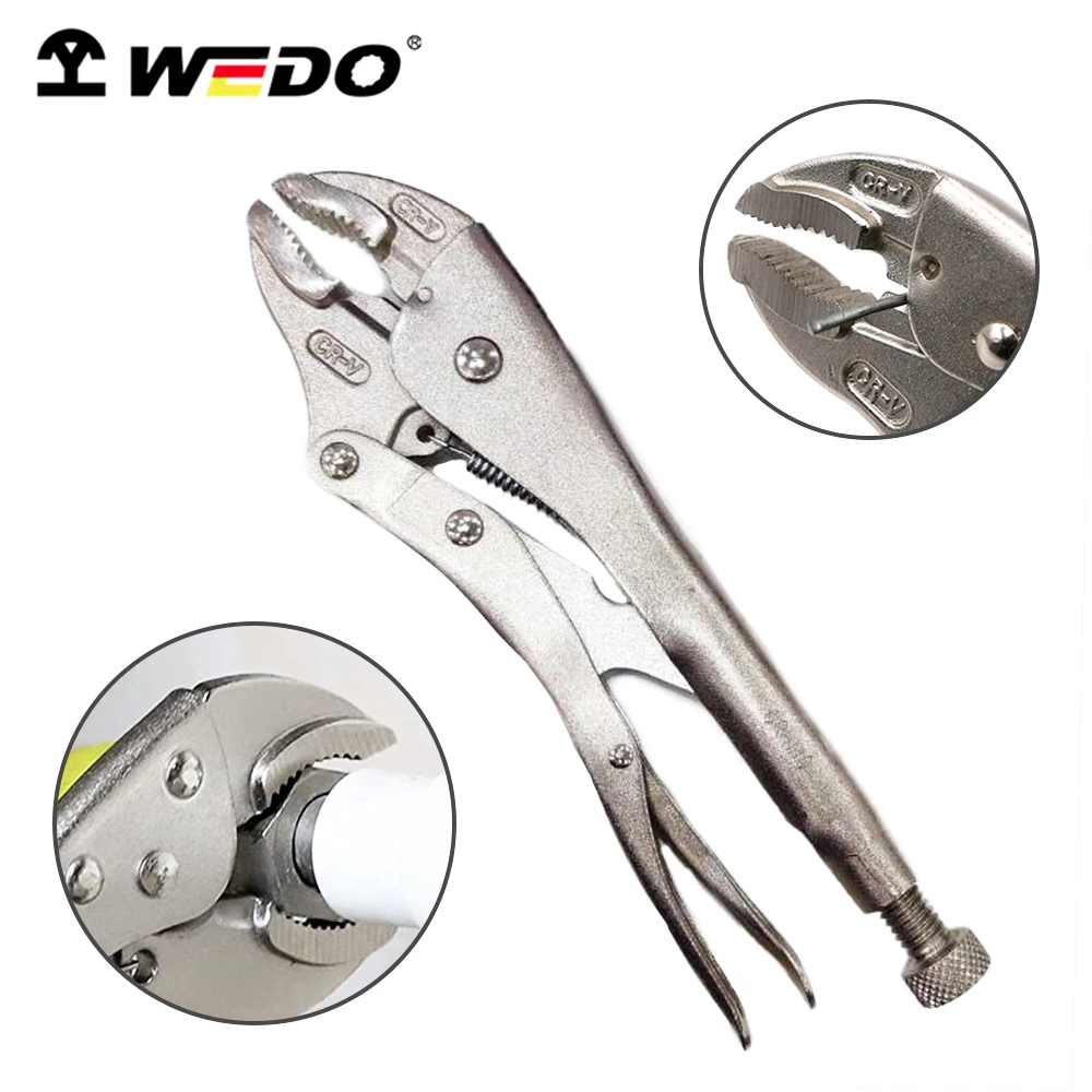 WEDO-VISE-Locking-Pliers-Set-5-7-10-Inch-Heavy-Duty-Curved-Jaw-Clamp ...