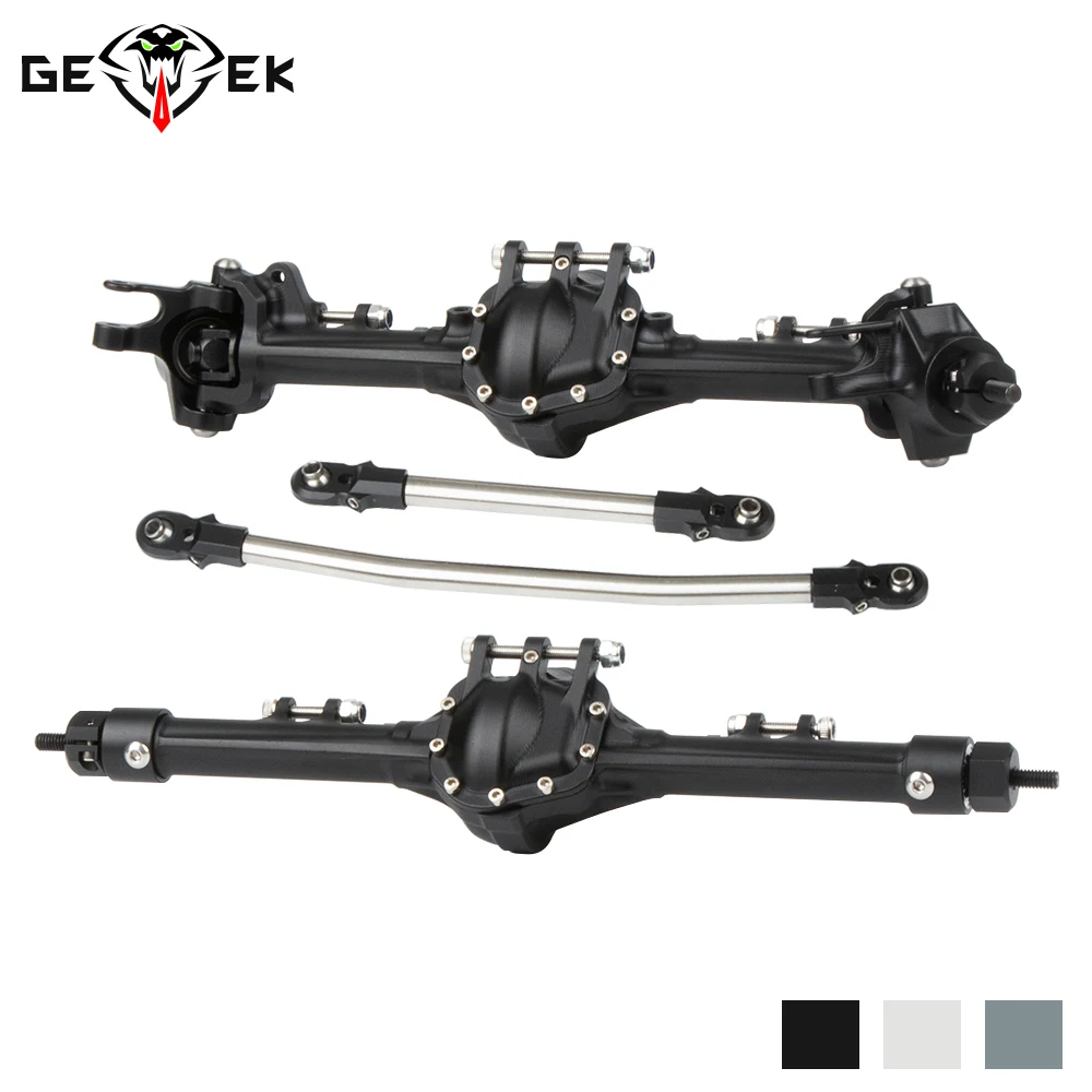 1-10-RC-Rock-Crawler-Integrated-Aluminum-Axle-Black-Gray-Clear-for ...