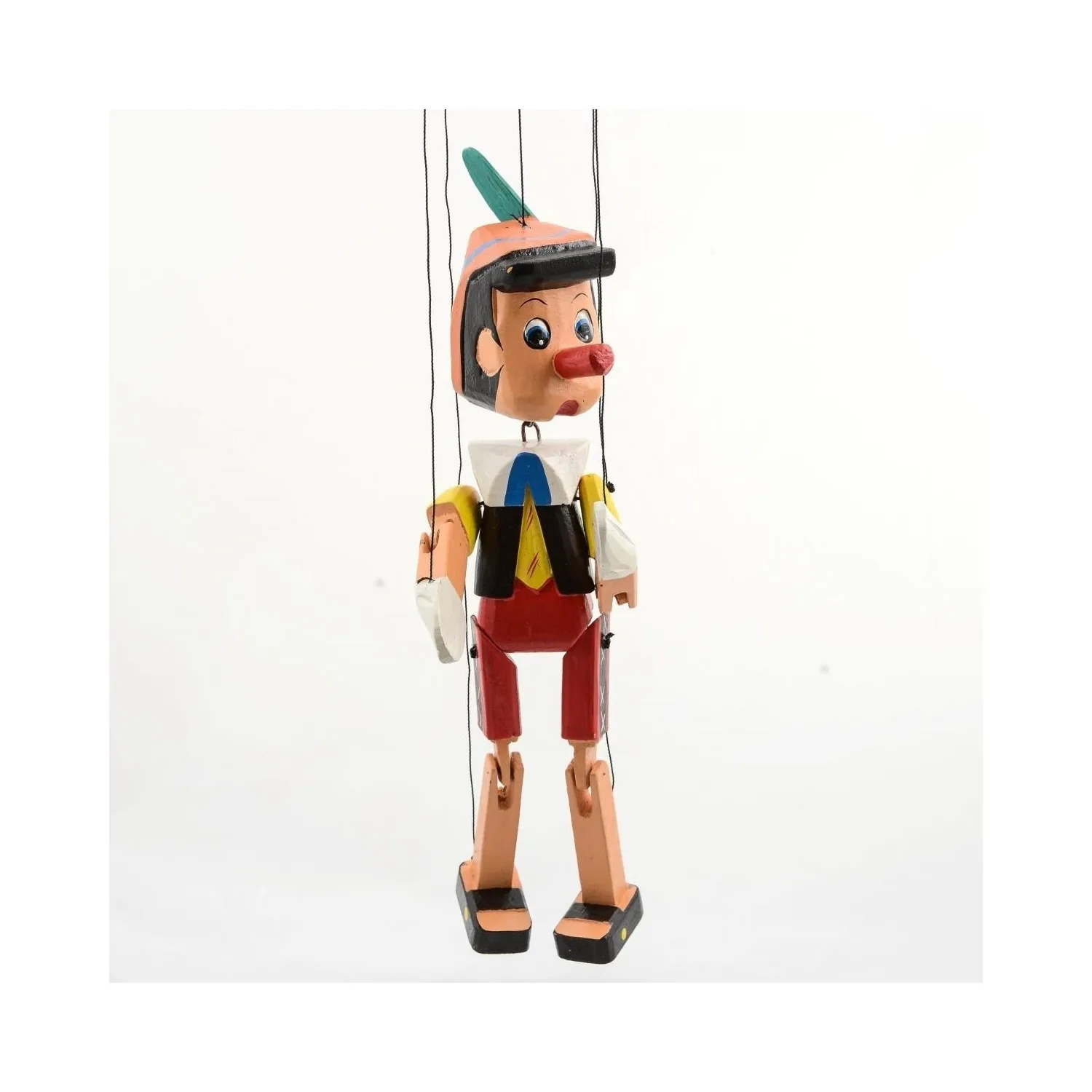 Wooden-20-cm-and-27-cm-Pinocchio-Safe-Toys-Puppet-Natural-Wood-Toy ...