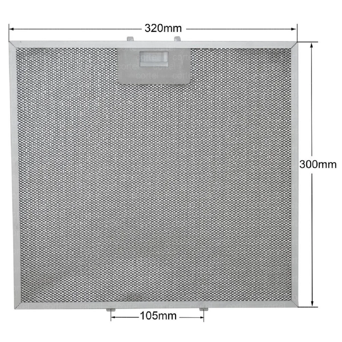 184756 Cooker Hood Filter 320x300 Exhaust Hood Metal Dust Grease Range ...