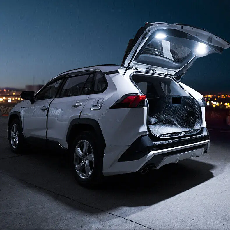 Fit For Toyota Rav4 Xa50 2019-2023 Interior Trunk Cargo Led Light Lamp Pack Hatch Door Lights ...